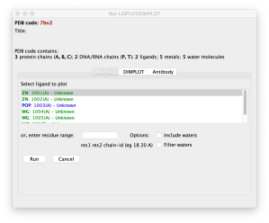 Run LigPlot+ on a mac – KPWu's group research site
