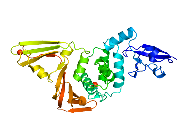 [PyMOL] color by “spectrum” – KPWu's group research site