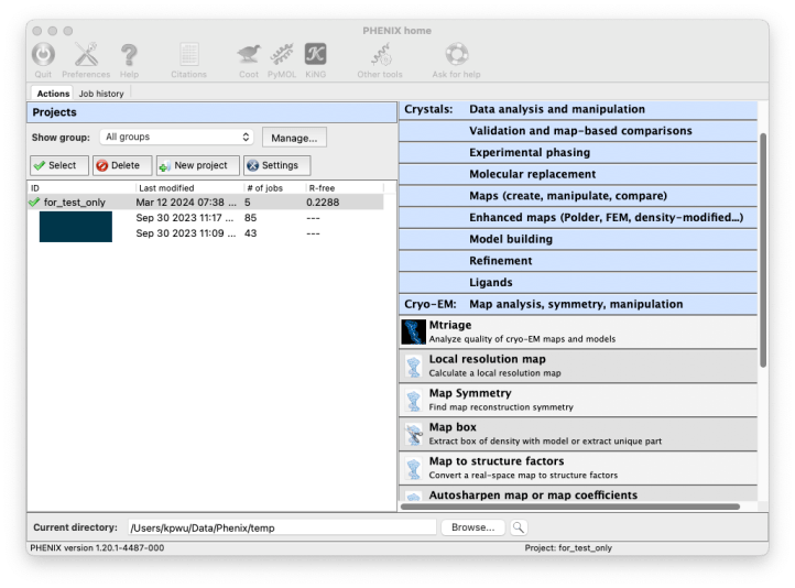 [Mac] run Phenix+Coot with Apple-Silicon Chip – KPWu's group research site